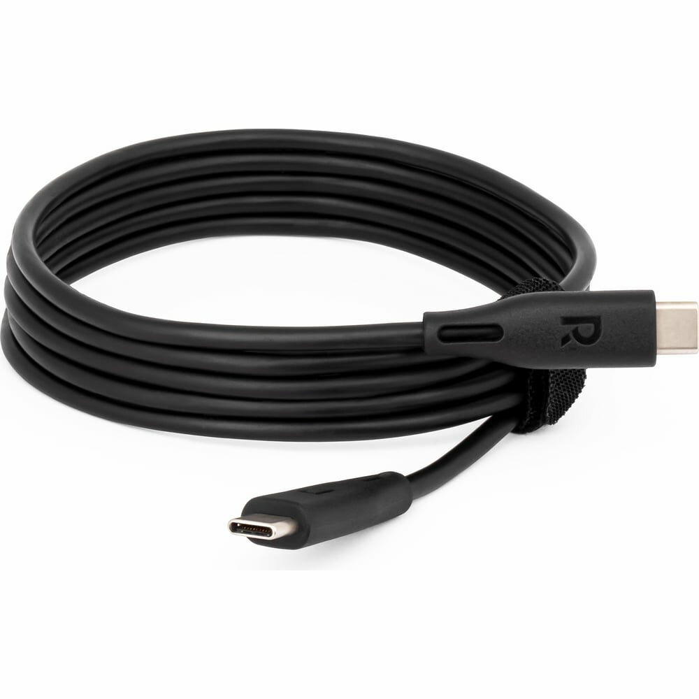Кабель TopOn usb type-с - usb type-c 100w (20v 5a) 150 см, черный TOP-TCB — фото 1