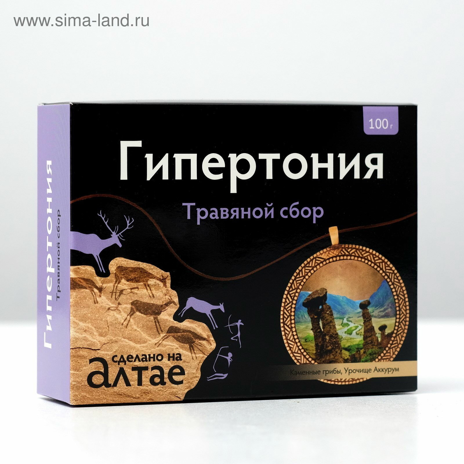 Травяной сбор "Гипертония", 100 г, действие: общеукрепляющее
