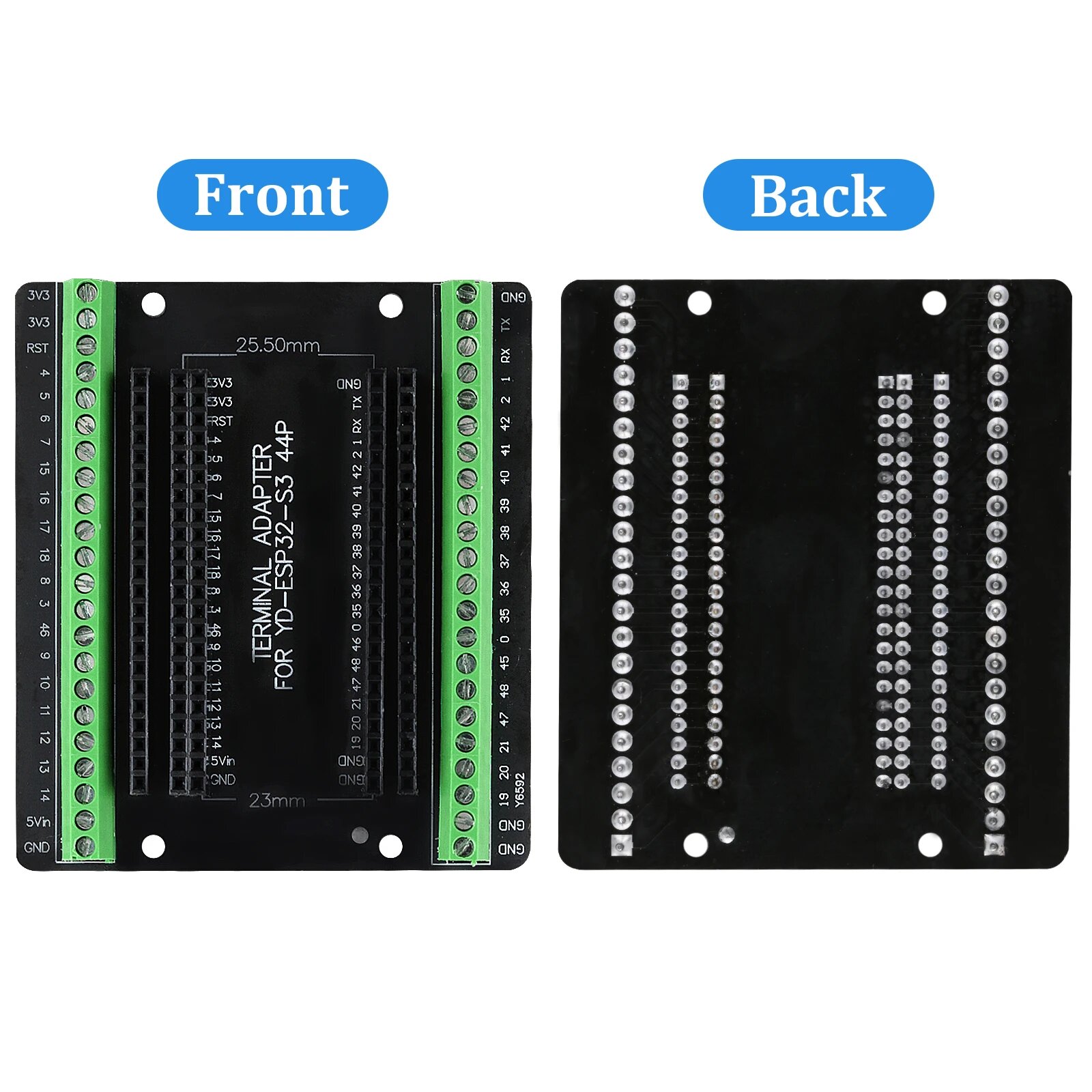 Модуль Wi-Fi и Bluetooth ESP32-S3WROOM1 N16R8 44Pin Type-C UICPAL S3 Expansion Board