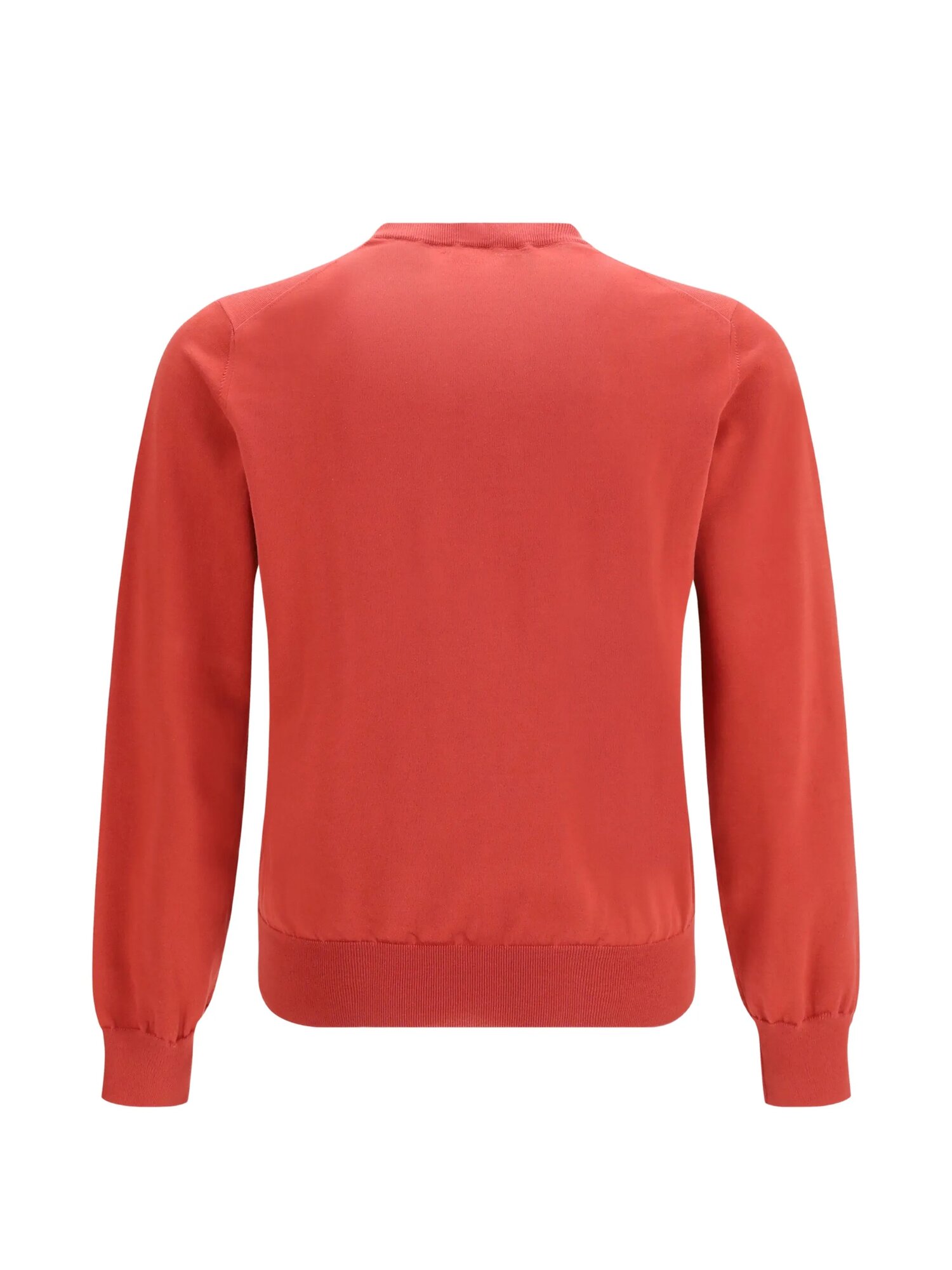 Толстовка BRUNELLO CUCINELLI Crew-neck long-sleeve sweatshirt, размер 48, , Rouge Red — фото 1