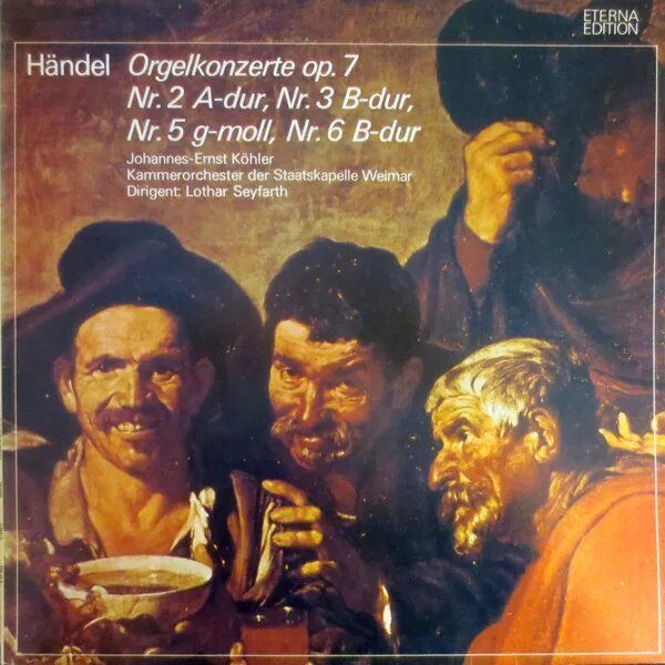 Orgelkonzerte Op. 7: Nr. 2, Nr. 3, Nr. 5 & Nr. 6
