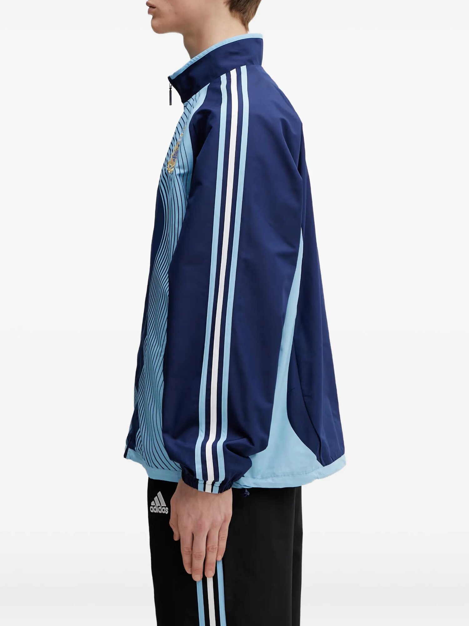 Куртка adidas, размер 48 GER, blue — фото 1