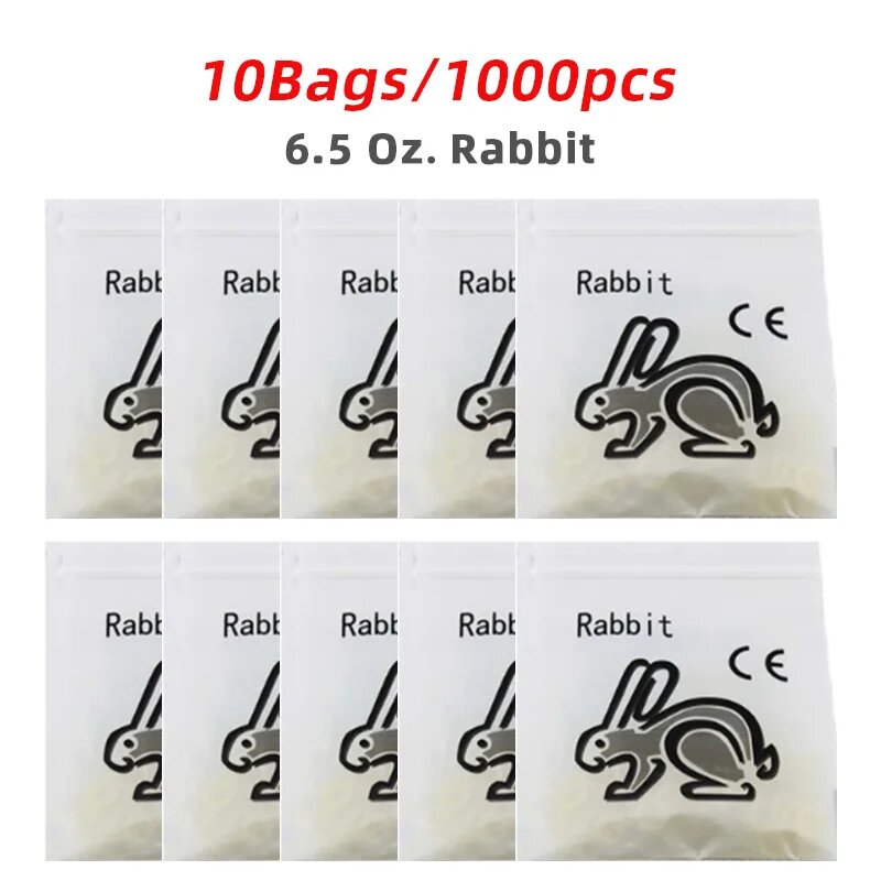 Ортодонтические резинки NIGF 5000 шт. 6.5Oz Rabbit-10Bags