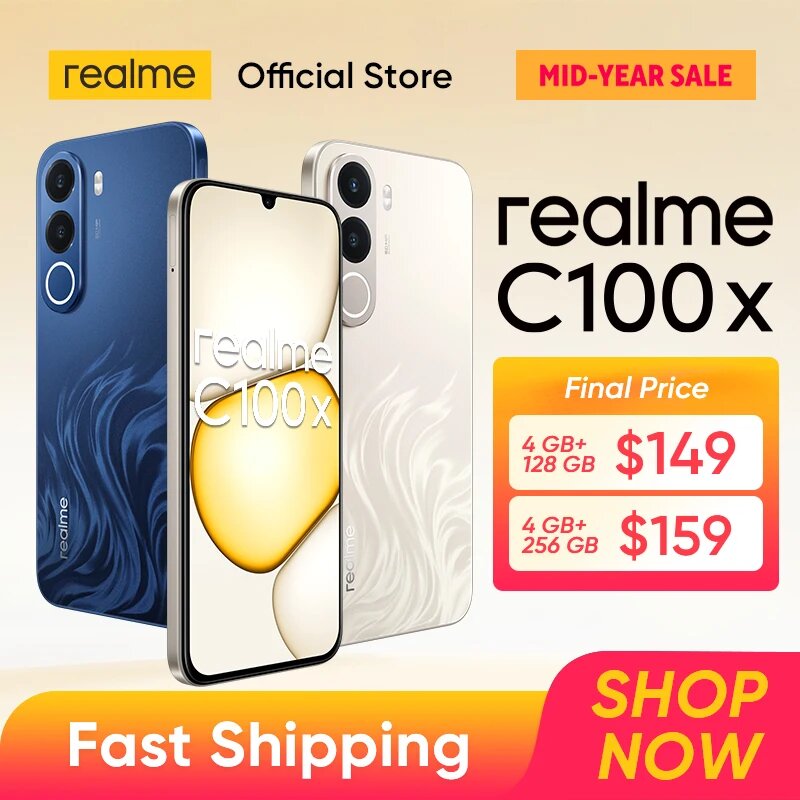 Смартфон Realme C100x, 4/256ГБ — фото 1
