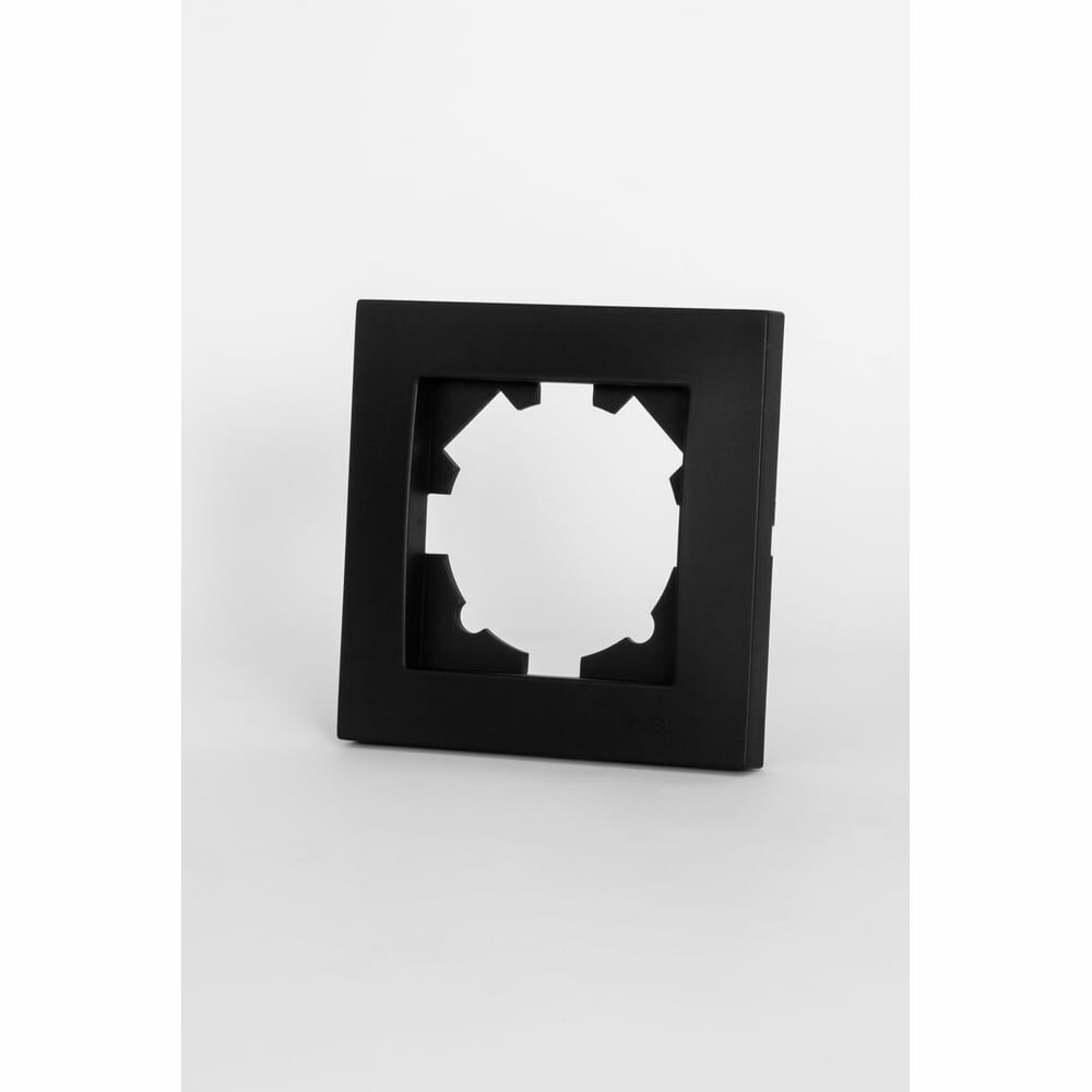 Рамка 1-местная Elbi Vega Черный Матовый 510-014800-271