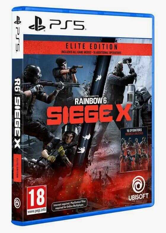 Игра Tom Clancy's Rainbow Six: Siege X - Elite Edition для Playstation 5