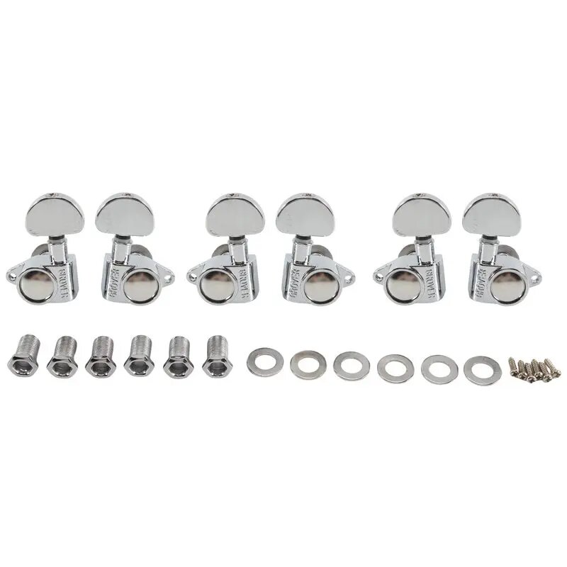 Колки для гитары Grover A28F-1Set серебристые