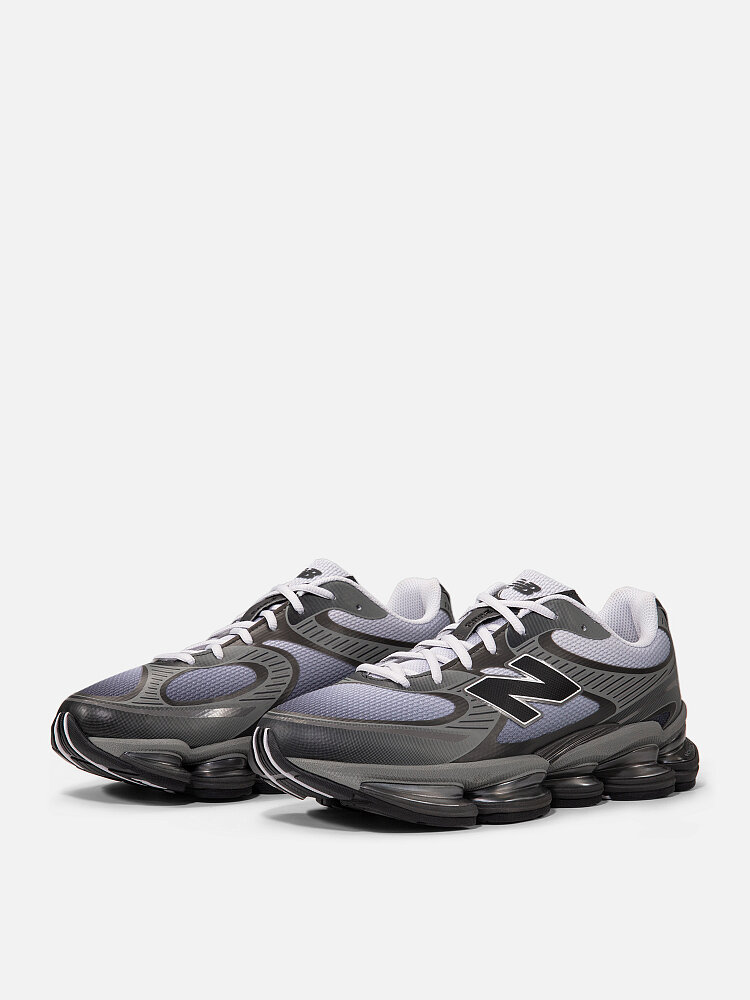 Кроссовки New Balance 2000, полнота 6 (RU)/ на среднюю стопу, размер 42, серый/фиолетовый — фото 1
