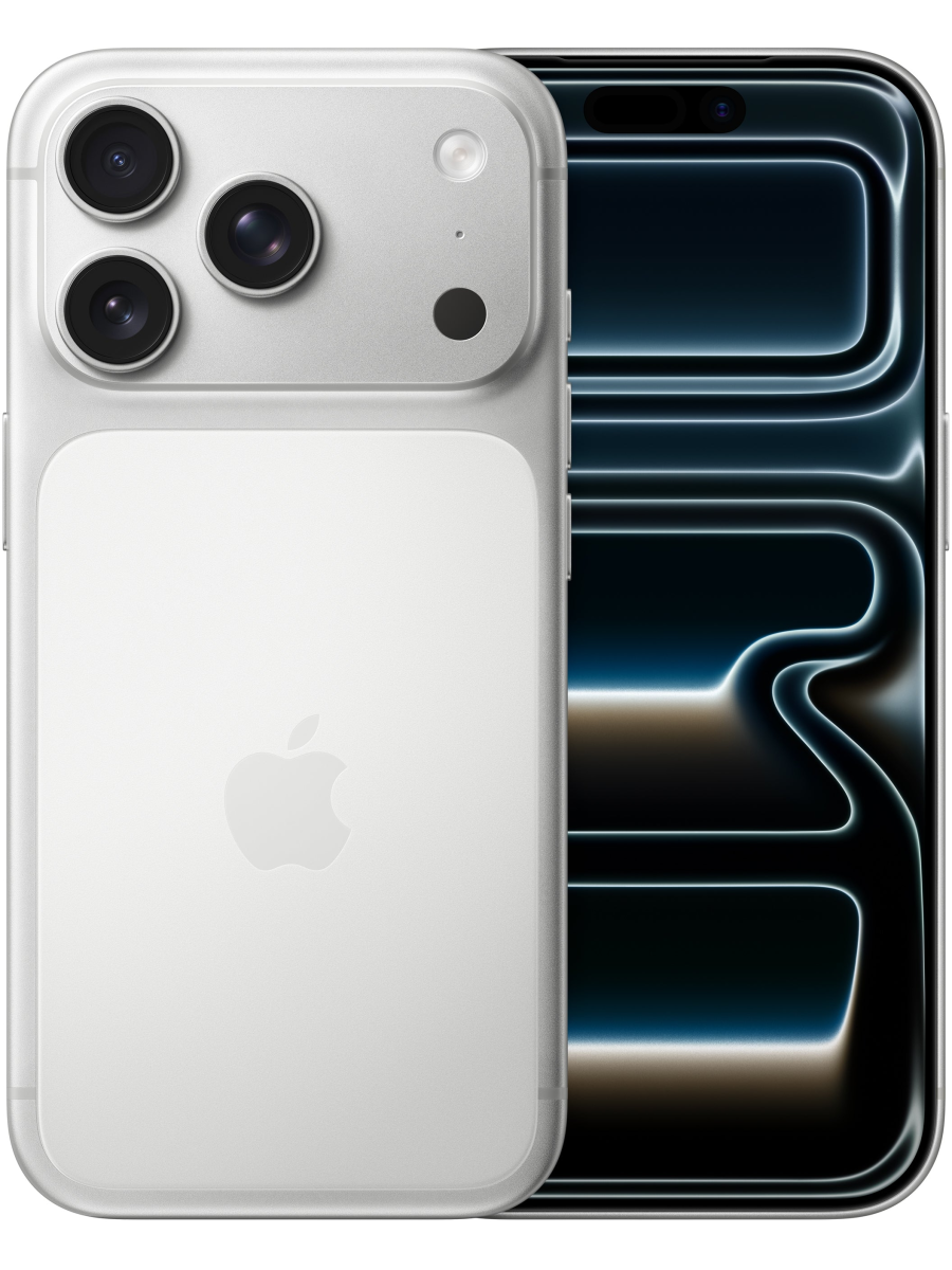 6.3" Смартфон Apple iPhone 17 Pro 1Tb, A3523, NFC, OLED, 120Гц, серебристый