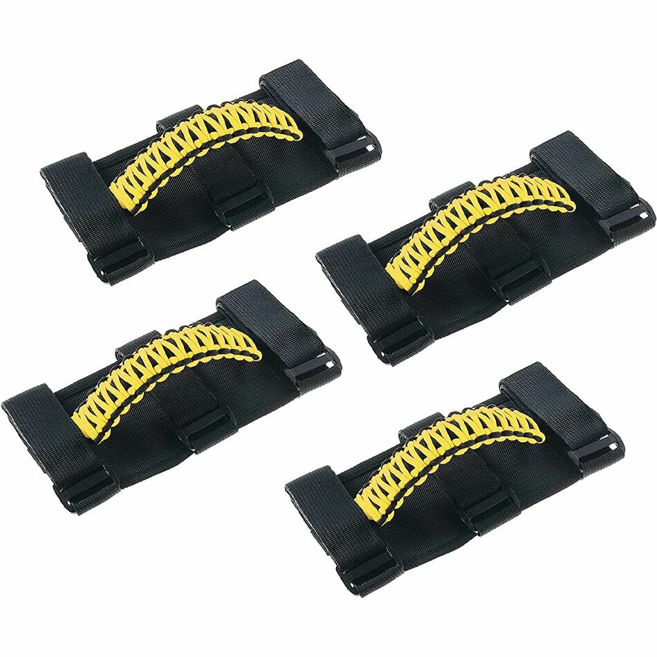 4 рулонных рукоятки захвата ручка для Jeep Wrangler CJ TJ JK JKU JL JLU & Gladiator JT 1955-2023, аксессуары для интерьера
