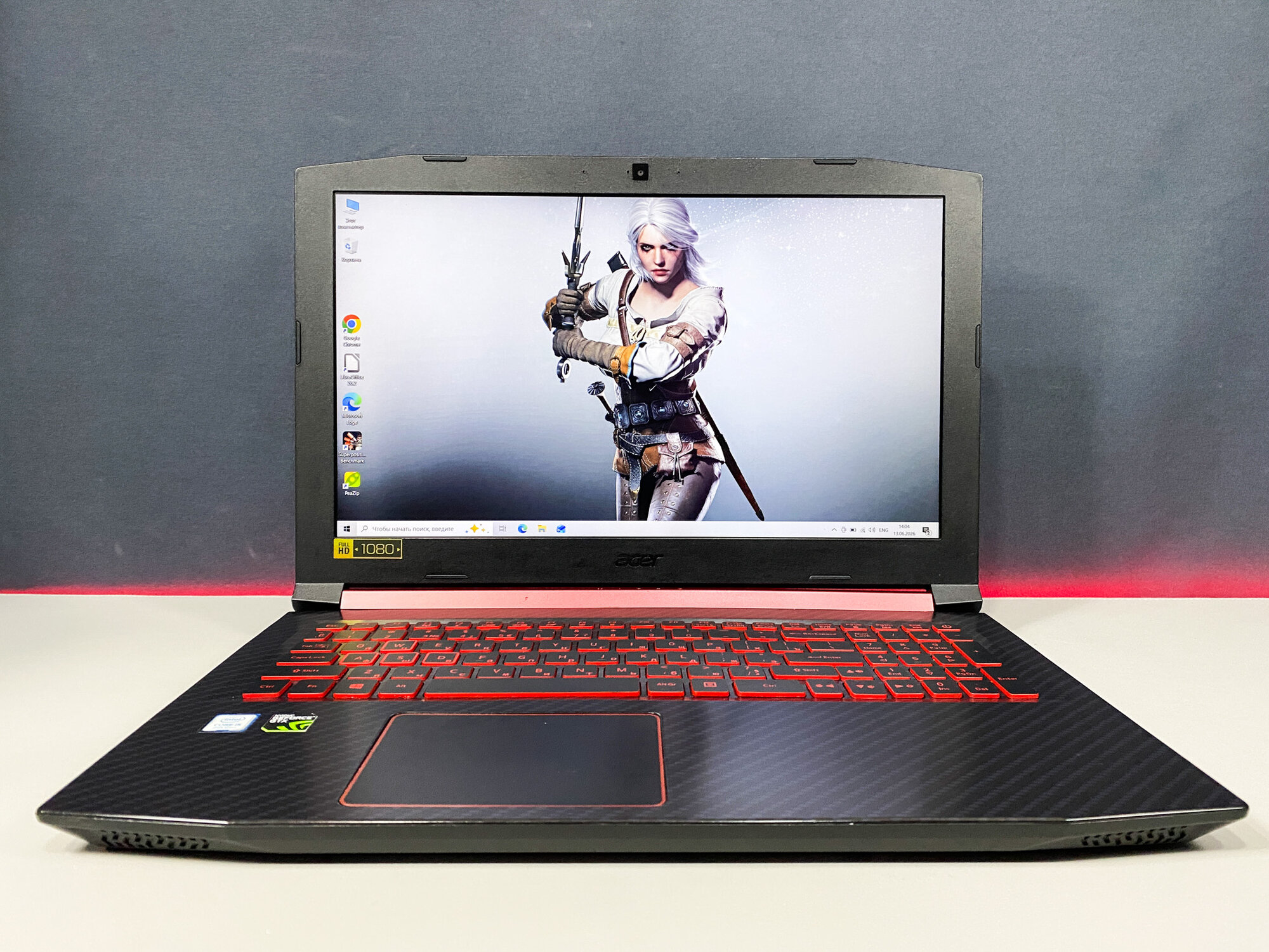 Ноутбук Acer 15.6"/Intel Core i5-8300H 4/8*2.30-4.00GHz/GTX1050-4Gb/8Gb/SSD240Gb