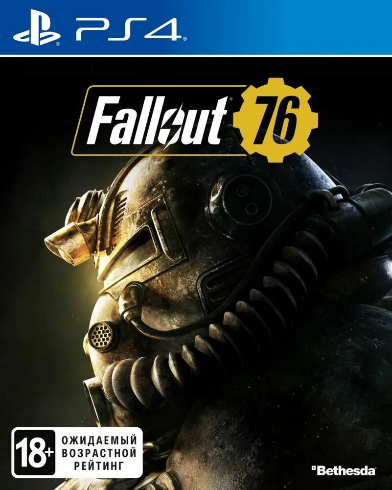 Игра Fallout 76. Издание на диске. Английская версия на ps4/ps5.