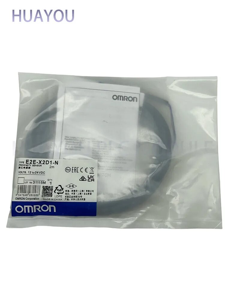 Новый оригинал Бесконтактный переключатель Omron E2E-X2D1-N