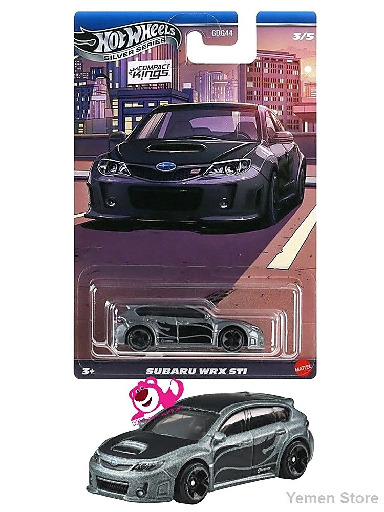 Машинка Mattel Hot Wheels Auto Motive Assort - Compact Kings GDG44 Subaru WRX STI