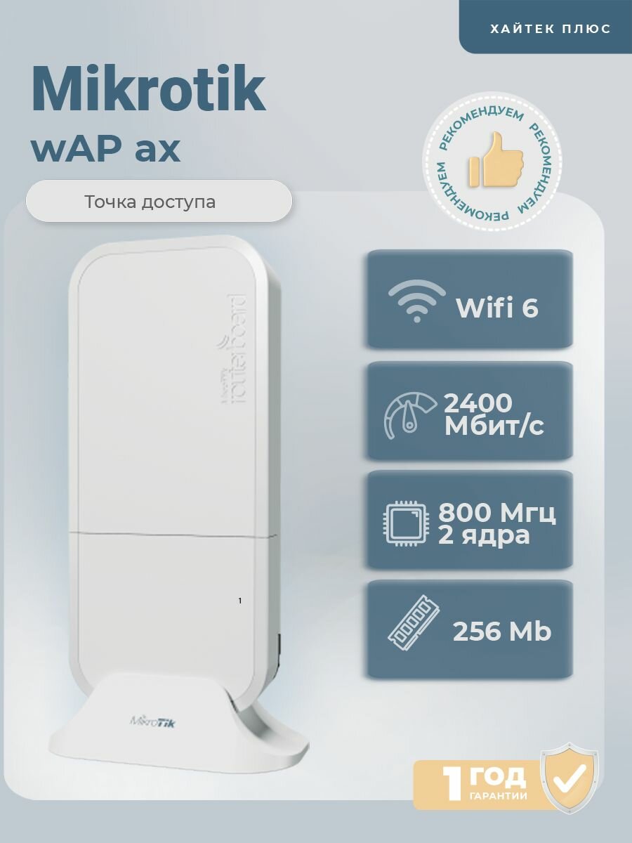 MIKROTIK Точка доступа wAP ax