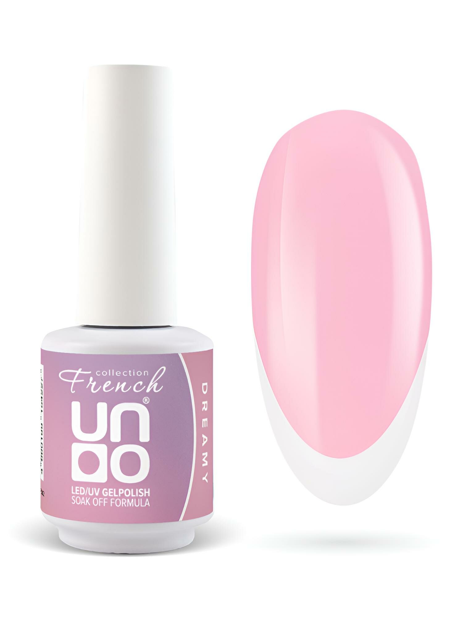 Гель-лак UNO French - Dreamy - Мечтательный, для маникюра, 8 гр.