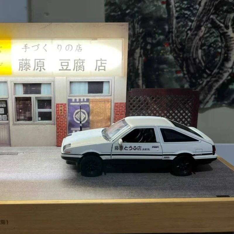 1:32 Toyota AE86, Сплавная модель автомобиля, подарки для мальчиков, коллекционные хобби, подарки на день рождения