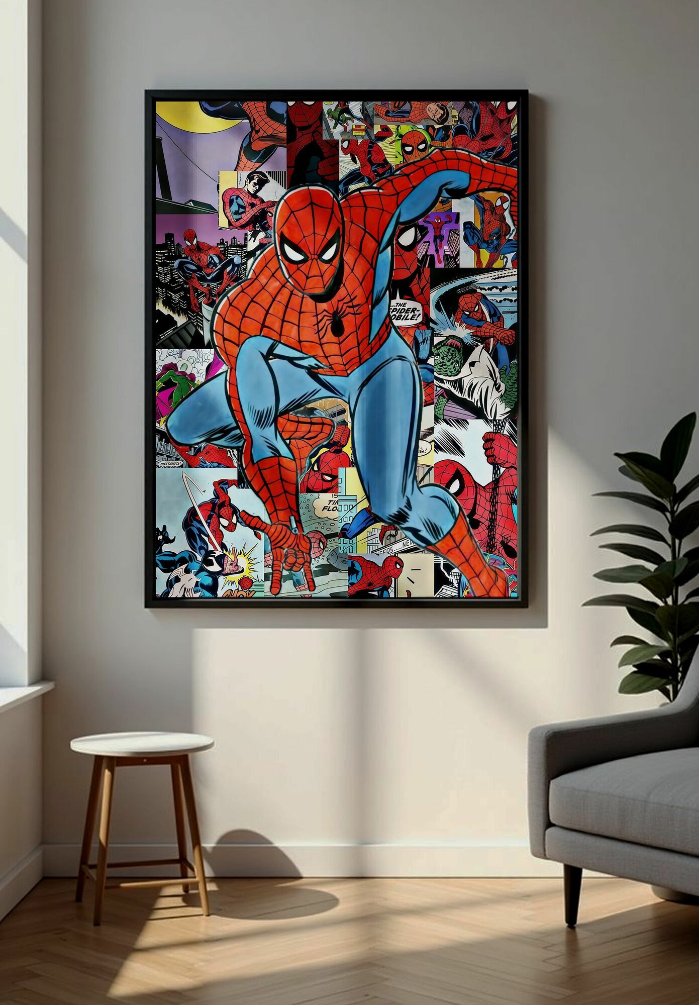 Постер / Плакат На Стену Интерьерный Марвел (Marvel) — фото 1