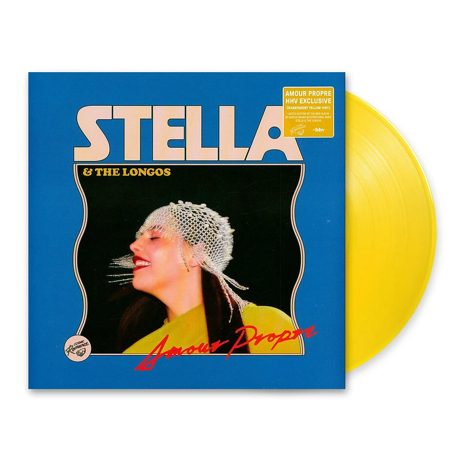 Stella & The Longos - Amour Propre - Limited Transparent Yellow LP - новая виниловая пластинка