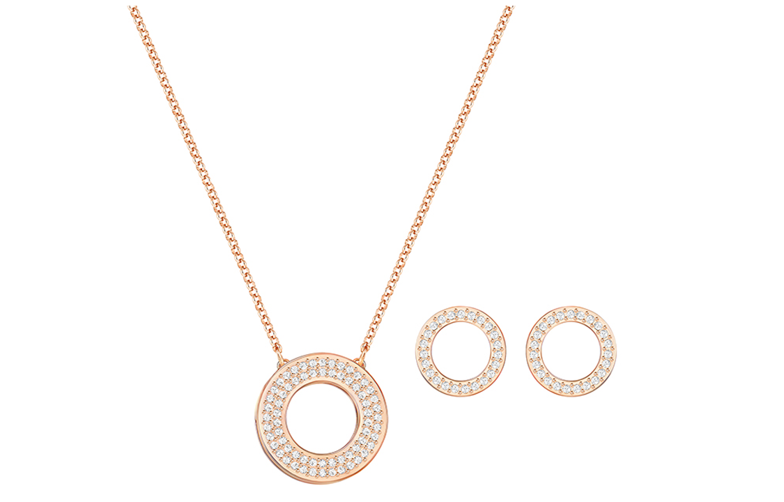 Колье, кристаллы Swarovski