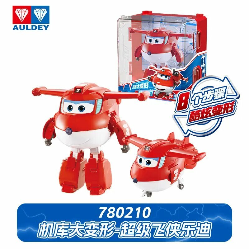 Фигурки Super Wings Auldey 41 шт. Красный, Jett