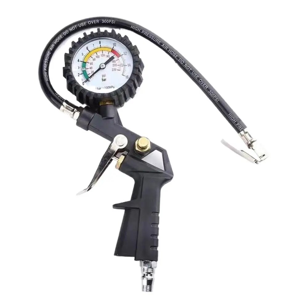 Портативный компрессор для шин Black 220 PSI/16 Bar