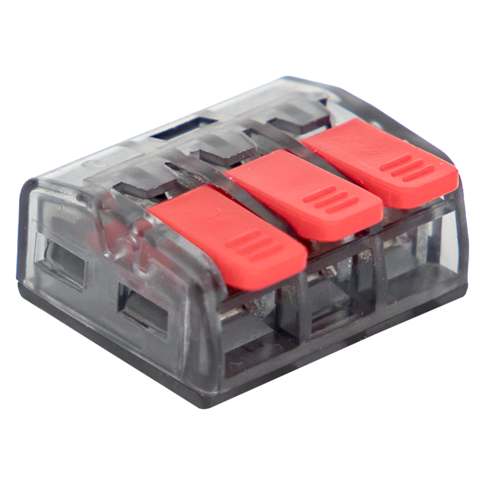 Клемма строительно-монтажная СМК 221-413 3-проводная 0.2-4кв. мм (1шт) PROxima EKF plc-smk-221-413