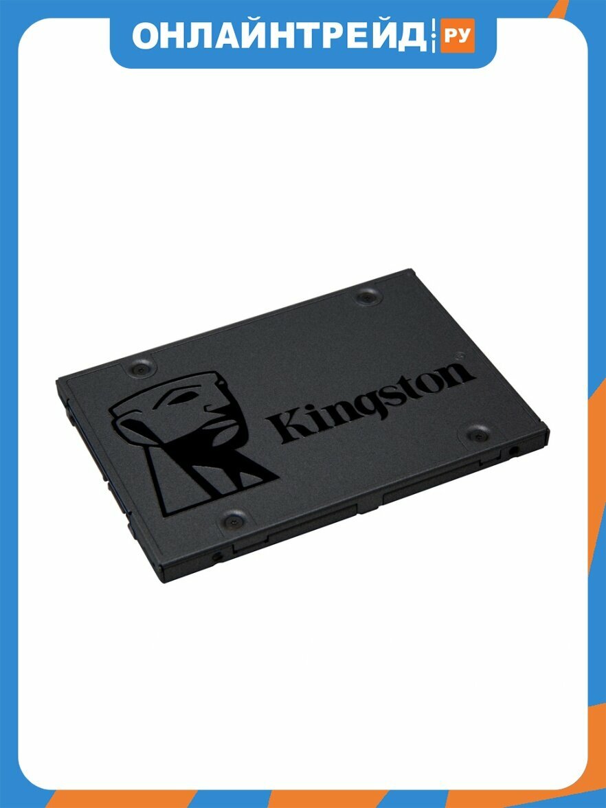 SSD диск Kingston A400, 960Гб, 2.5", SATA (SA400S37/960G)