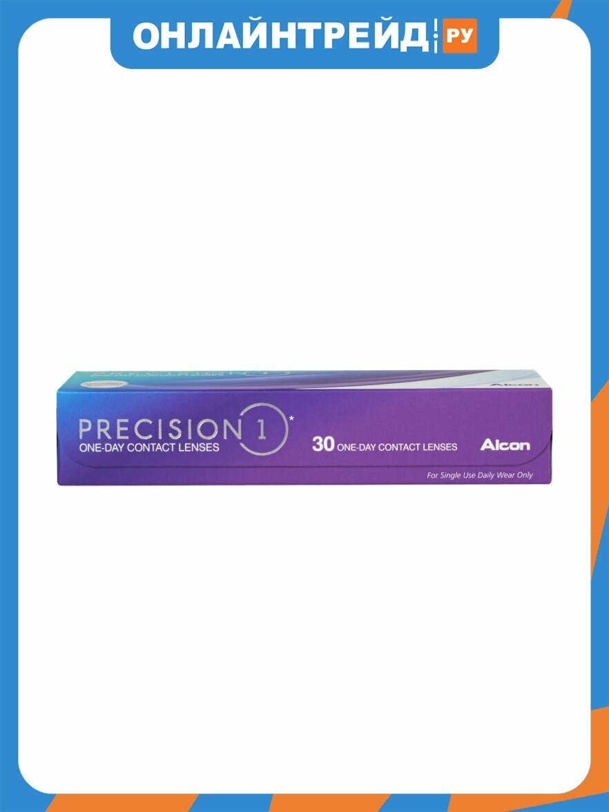 Контактные линзы Alcon PRECISION 1- DAY 30 шт (8.3/14,2/-03.75)