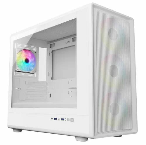 Компьютерный корпус ARDOR GAMING Rare MS5 (GAMING RARE MS5) белый - Mini Tower, Micro-ATX, USB 2.0 Type-A, USB 3.2 Gen 1 Type-A
