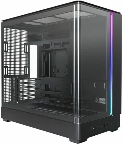 Компьютерный корпус MONTECH KING 15 (KING 15) черный - Mini Tower, Micro-ATX, USB 3.2 Gen 1 Type-A, USB 3.2 Gen 2 Type-C
