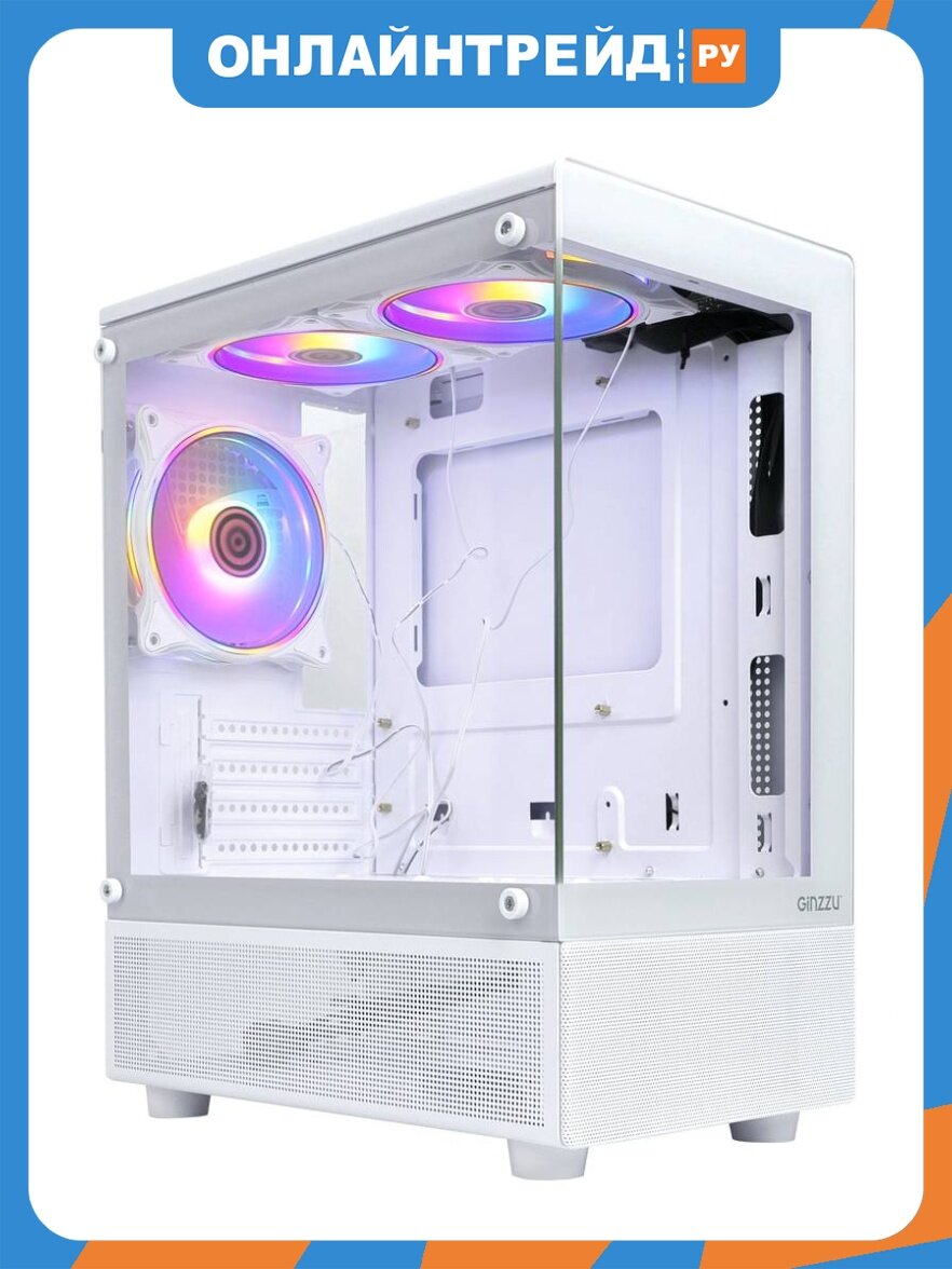 Корпус Ginzzu RX680 Белый