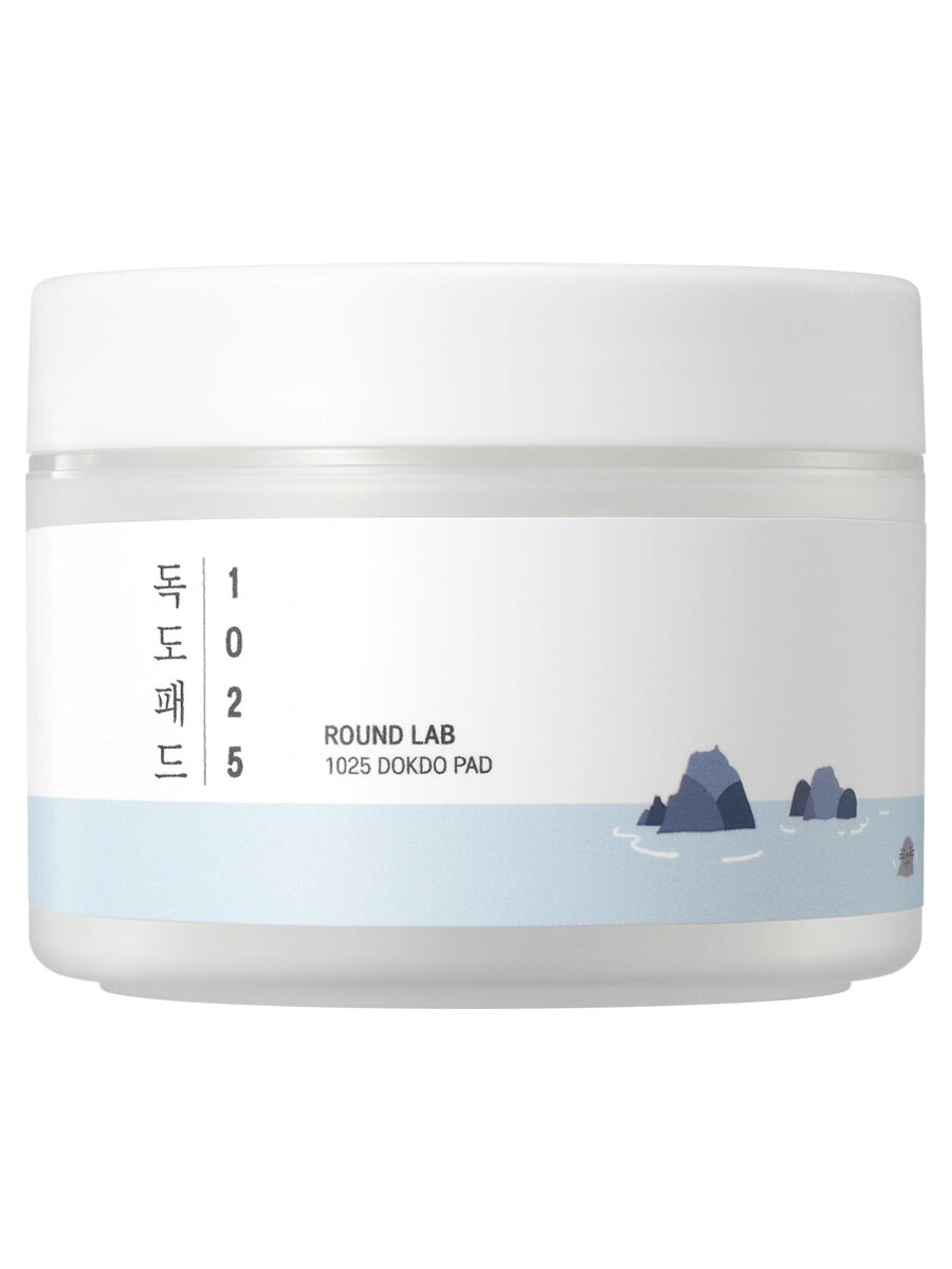 Round Lab Мягкие отшелушивающие пэды с морской водой 1025 Dokdo Pad 70 шт
