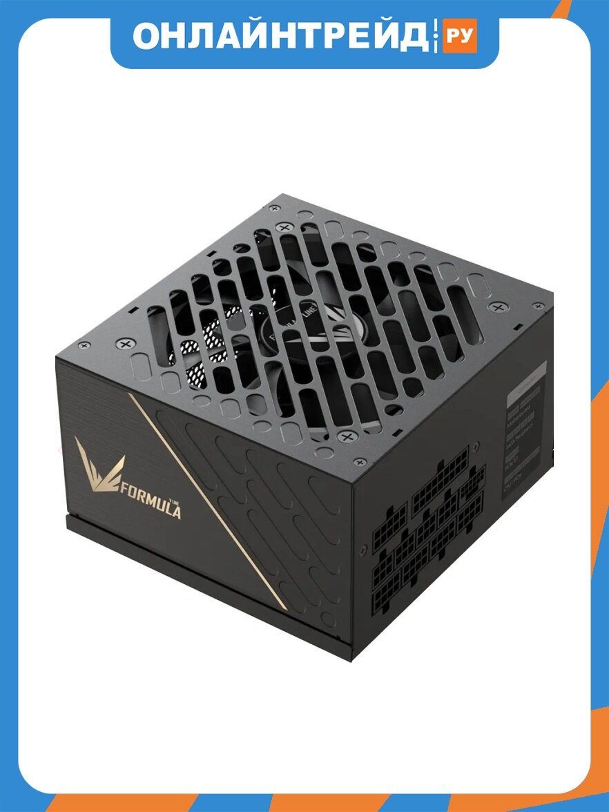 Блок питания Formula ATX 1200W FV-1200GM Gen.5 80+ gold (20+4pin) APFC 120mm fan 8xSATA Cab Manag RT