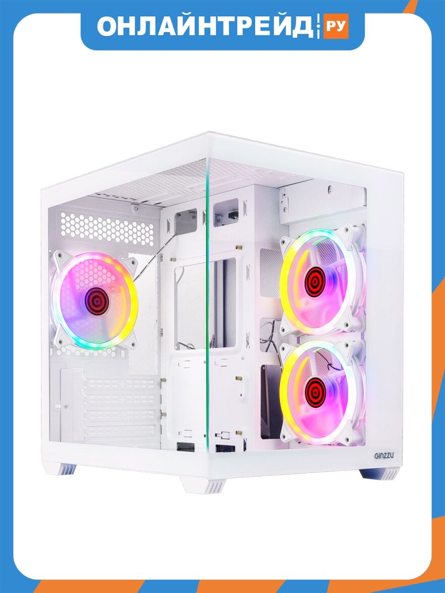Корпус Ginzzu V460 Белый