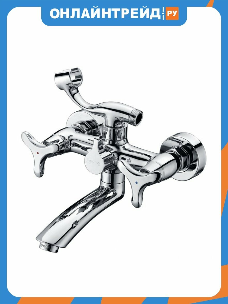 Смеситель для ванны Kaiser® Kaiser Trio 57122, хром