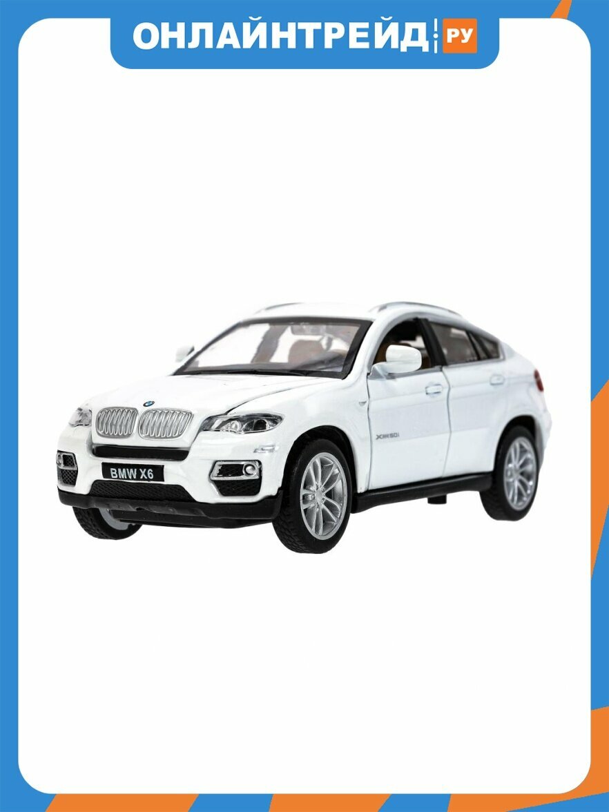 Машина металлическая Технопарк BMW X6, 15.5 см, SB-68311