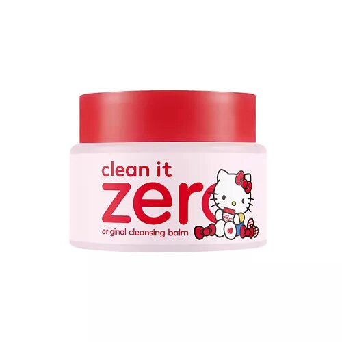 BANILA CO Бальзам для лица очищающий Hello Kitty Clean It Zero Original Cleansing Balm, 100 мл