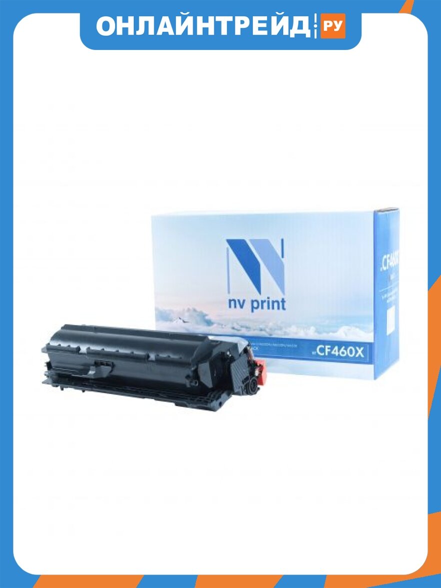 Тонер-картридж NV Print совместимый NV-CF460X Black для HP Color Laser Jet M652DN/M653DN/M653X (27000k)