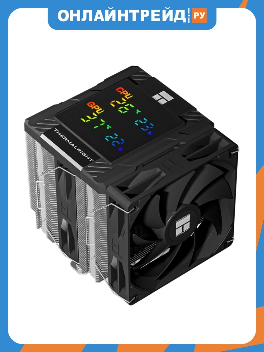 Кулер для процессора Thermalright Peerless Assassin 120 Digital BLACK (PA120-DIGITAL-BL)