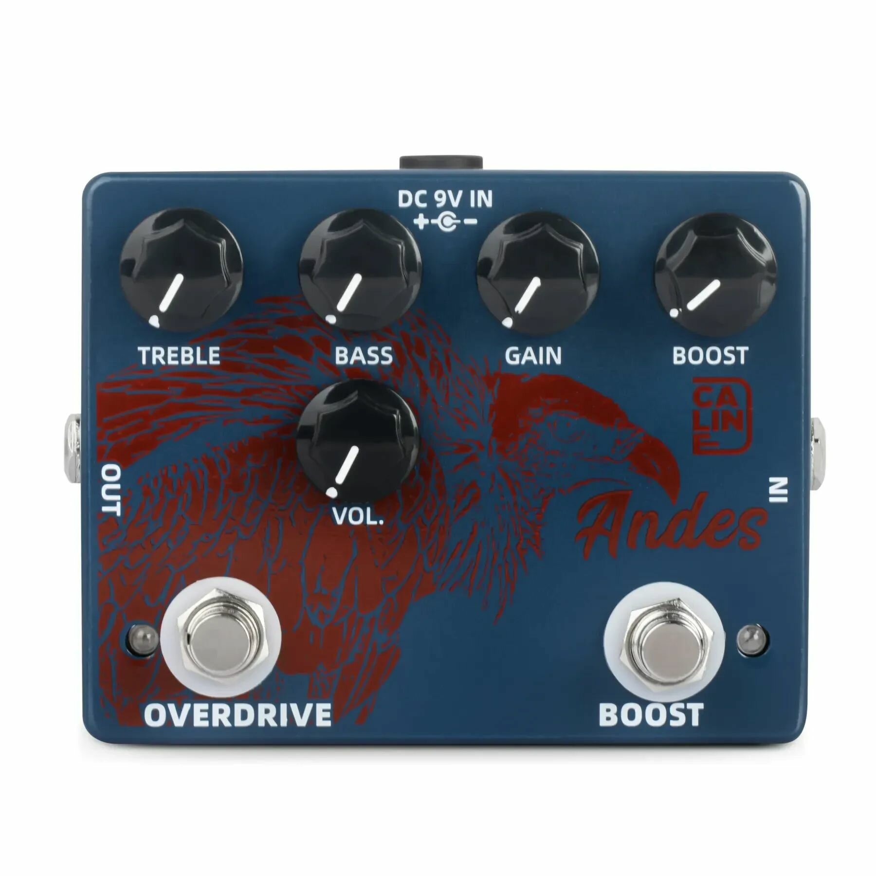 Педаль эффектов для электрогитары CALINE DCP-11 Andes Boost Overdrive