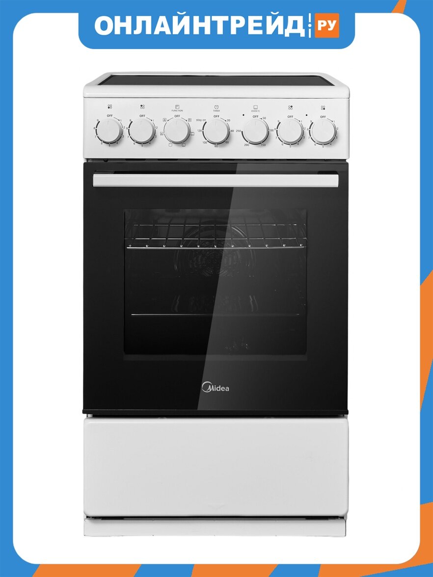 Электрическая плита Midea MFO-M4E20T6E(WH)