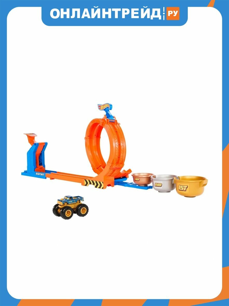 Игровой набор Hot Wheels JBX64 Испытание Петля