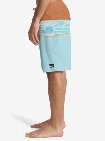 Шорты для плавания Quiksilver, размер 36, коричневый — фото 1