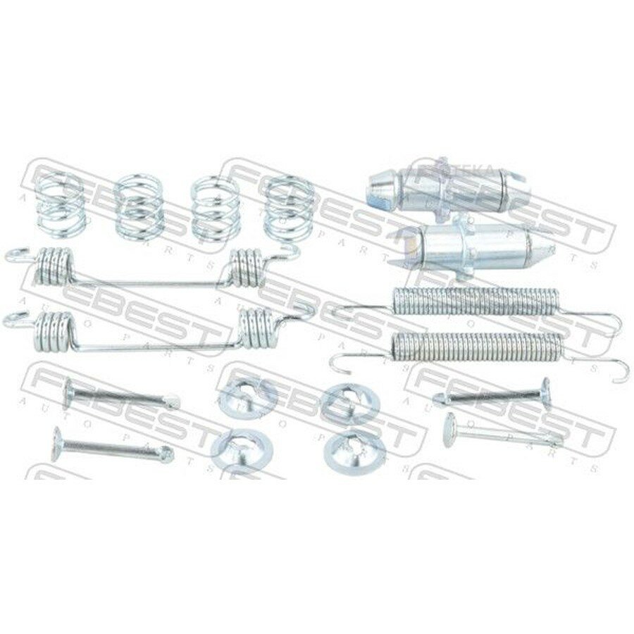Комплект монтажный тормозных колодок HYUNDAI TUCSON 04 -06 барабан. FEBEST 1204TUC2WDRKIT