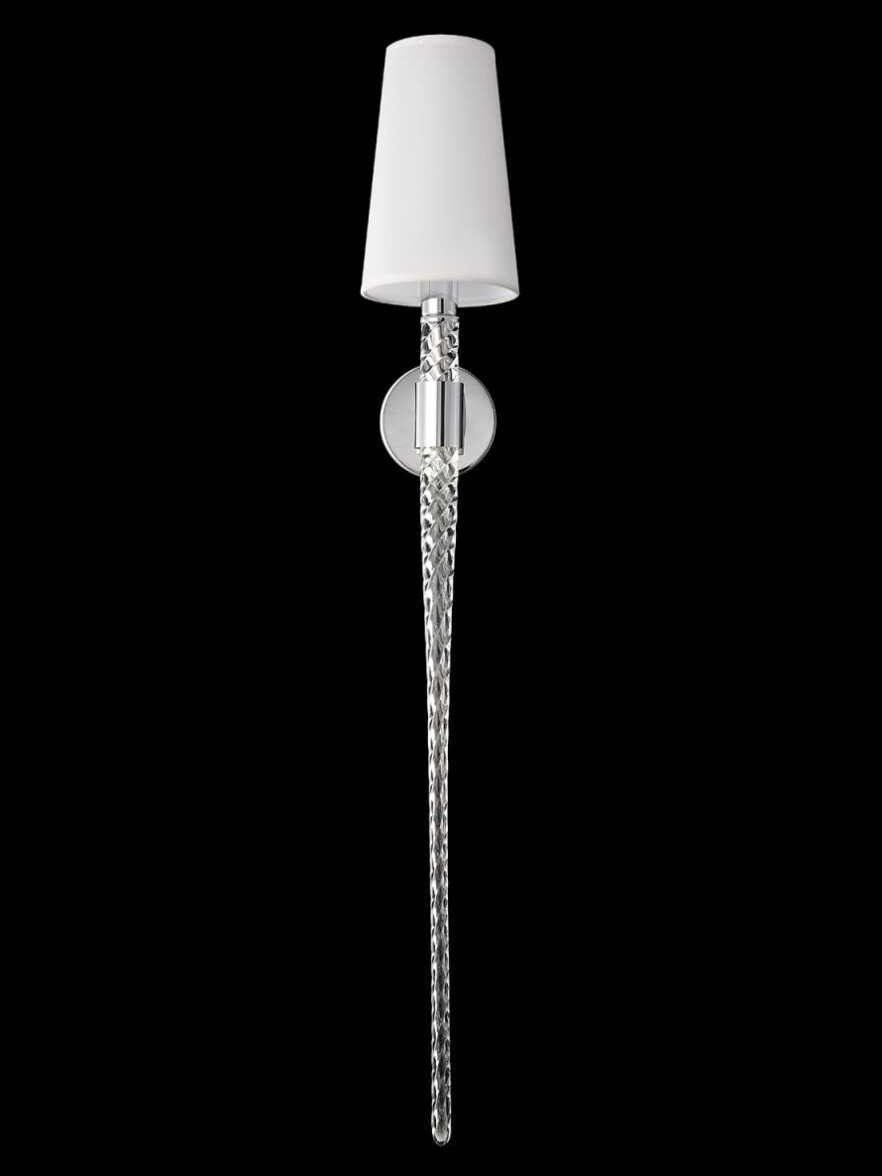Бра Crystal Lux LUMINOUS AP1 CHROME — фото 1