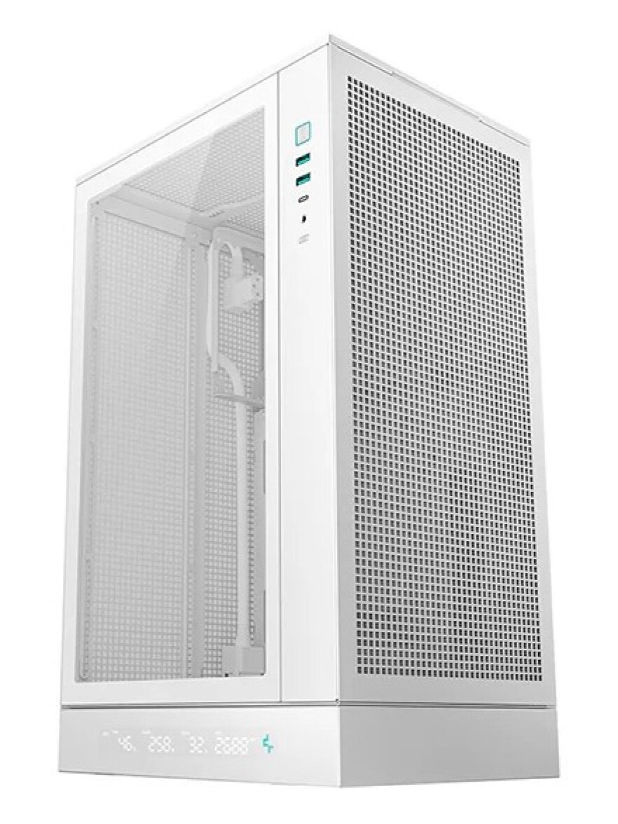 Корпус Deepcool CH270 DIGITAL, белый — фото 1