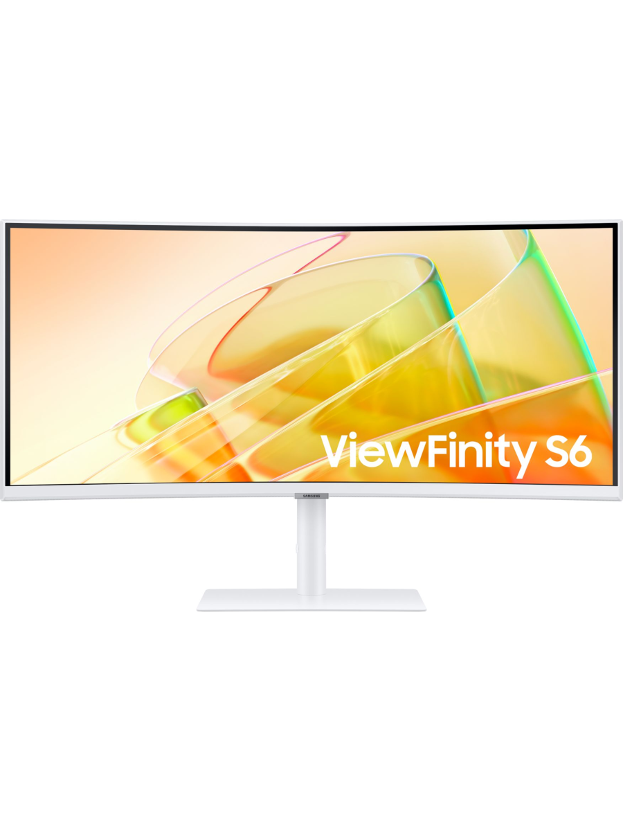 34 Монитор Samsung ViewFinity S6 S34C650TAUXEN 34 VA 100 Гц 1xHDMI 1xDP изогнутый экран