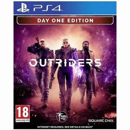 Игра Outriders Издание первого Дня. Издание на диске. Русская версия на ps4/ps5.