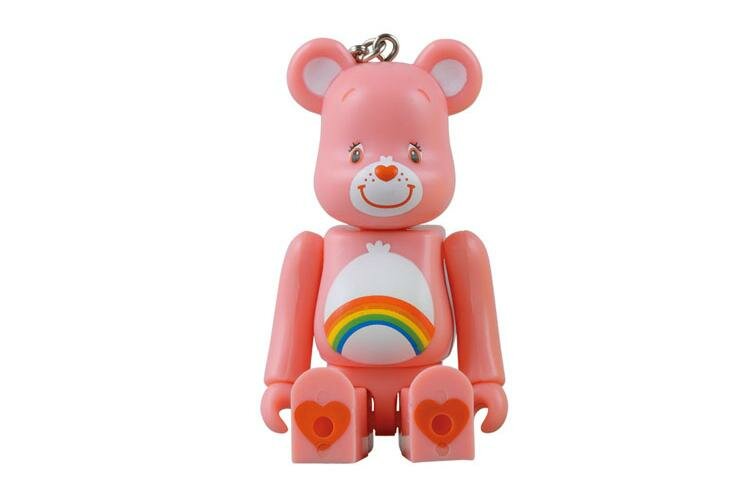 Игрушка унисекс BE@RBRICK x Care Bears Cheer Bear Rainbow Bear, 100%
